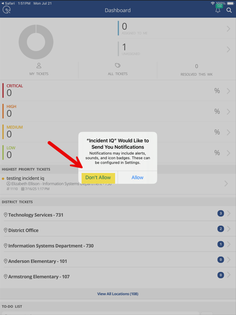 How to Install and Login to the Incident IQ Mobile App