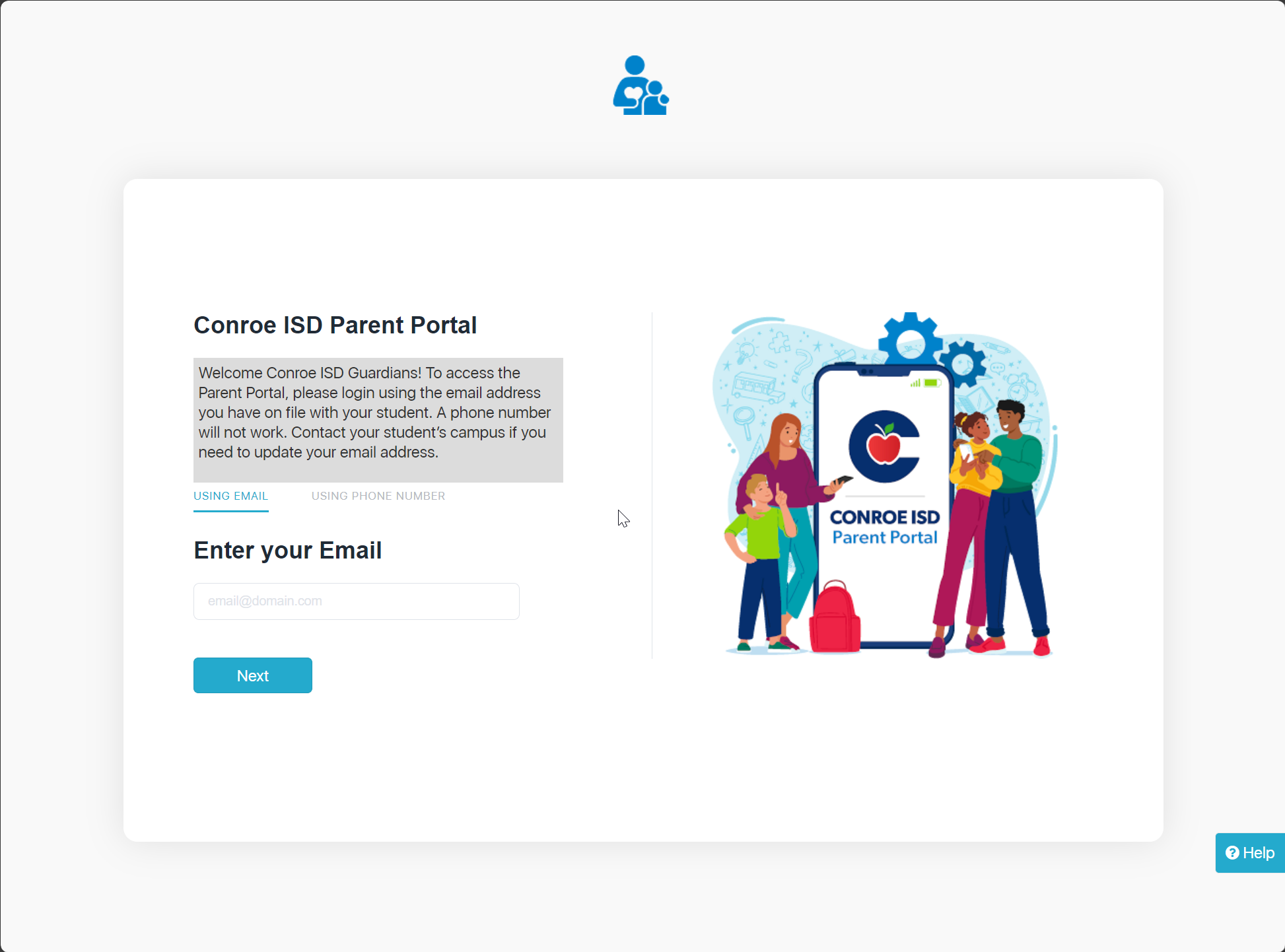 Folleto de Canvas para padres/tutores-Conroe ISD