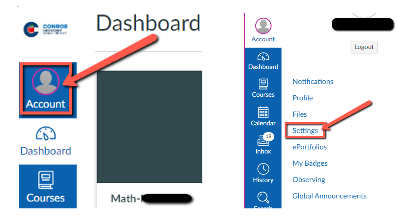 Canvas Parent/Guardian Information