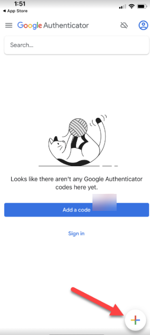 Google Authenticator App-Adding for SSO Access