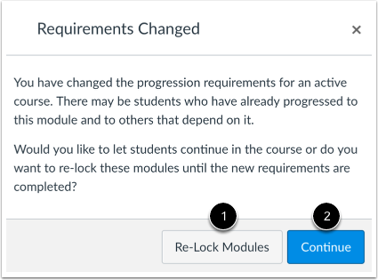 Adding Module Prerequisites and Requirements